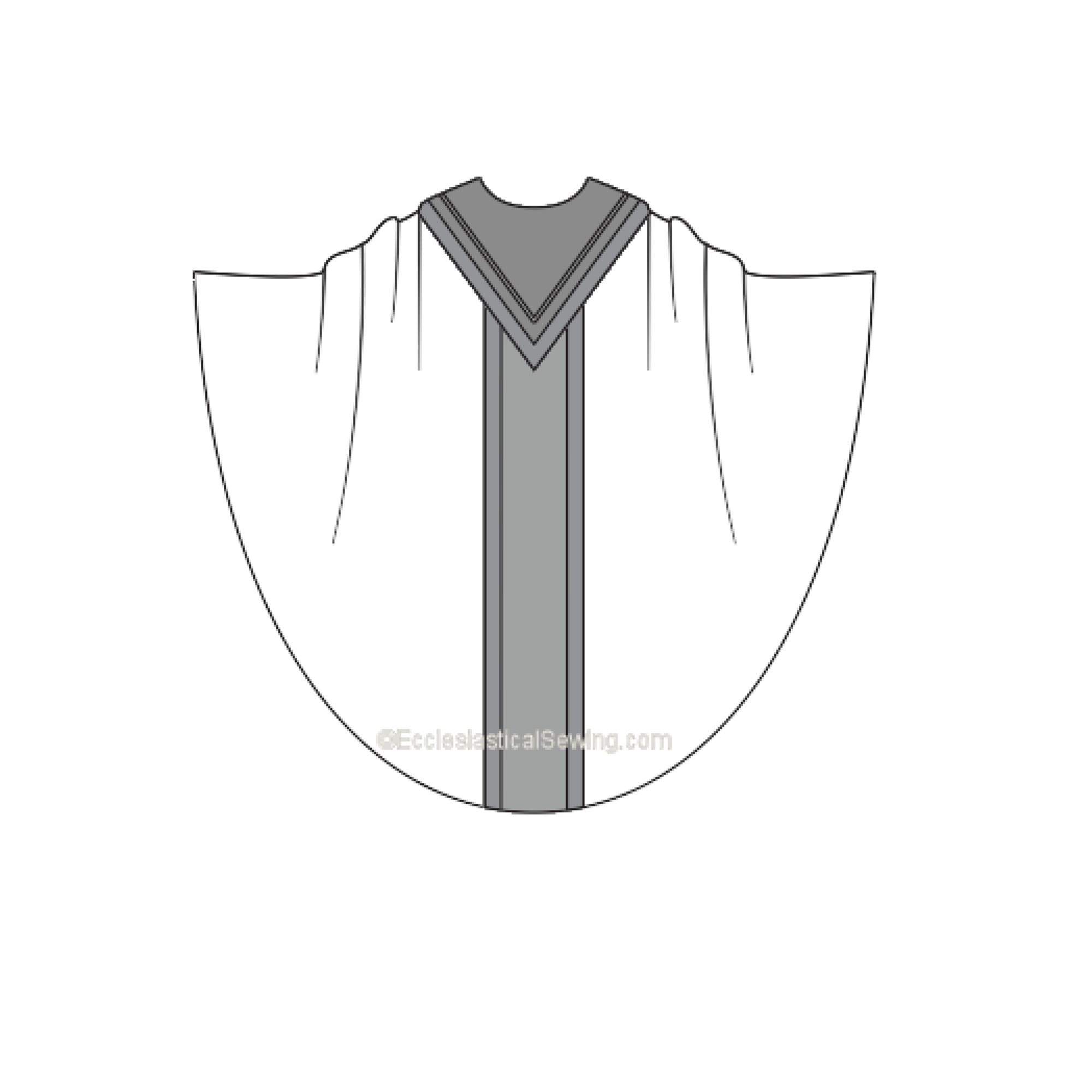 Monastic Chasuble Sewing Pattern V-yoke Style 3004 - Etsy
