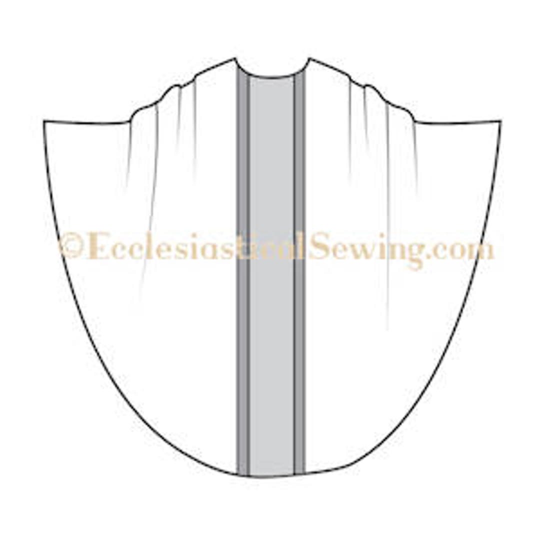 Monastic Chasuble Sewing Pattern for Clergy Priest Chasuble - Etsy UK