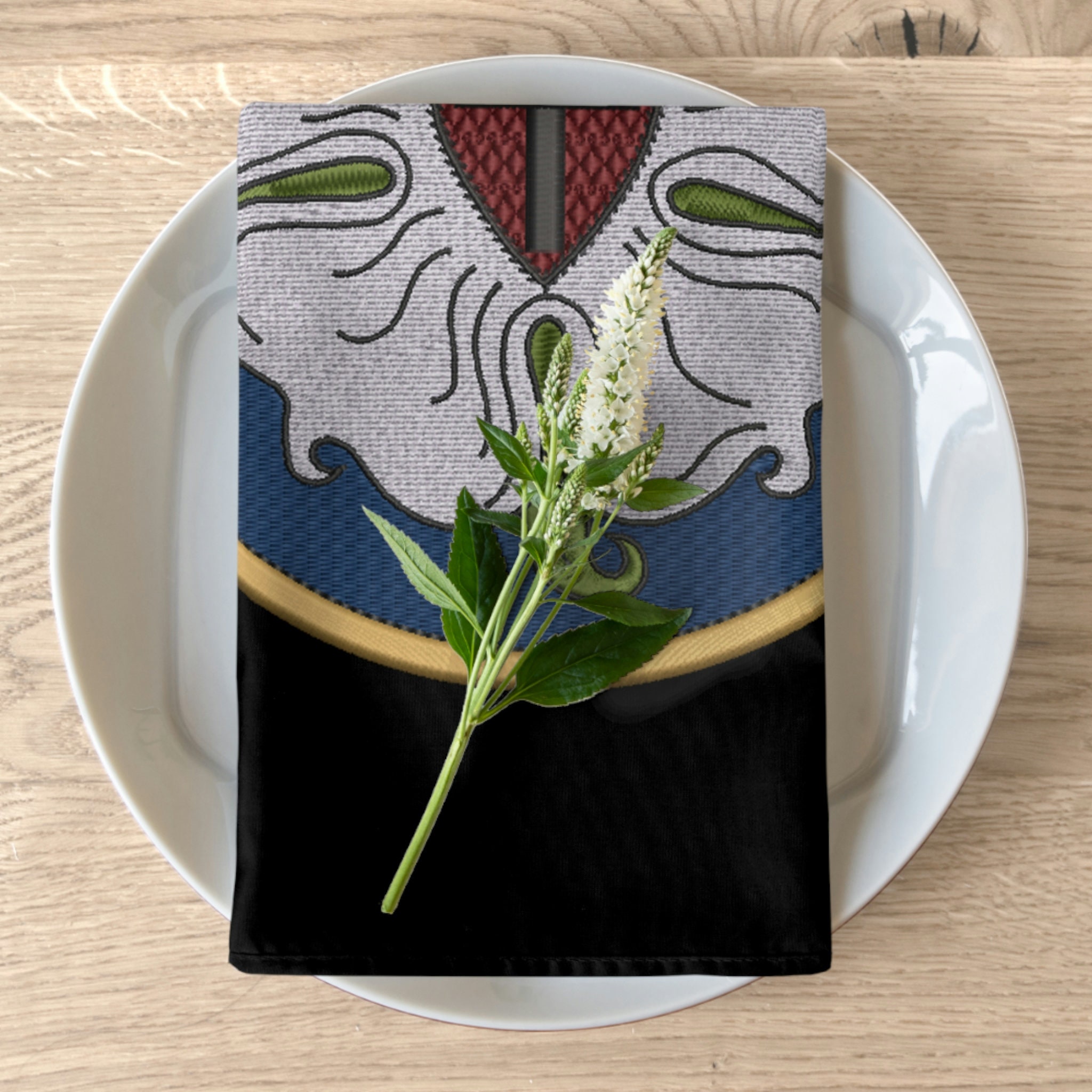 Napkins Christian Luther Rose Reformation Gift for Pastor Lutheran ...