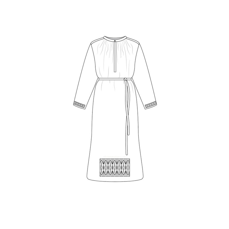 Cassock Sewing Pattern - Etsy