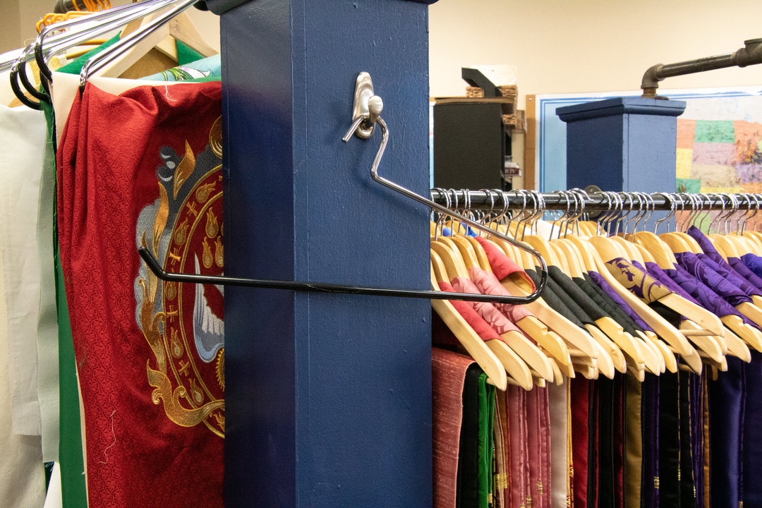 Pulpit Lectern Quilt Hanger | Heavy Weight Hanger for Church Vestments ...
