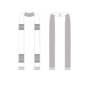 Pastor, Priest, or Clergy Stole Pattern 3.5" Wide Style 1003 - Etsy