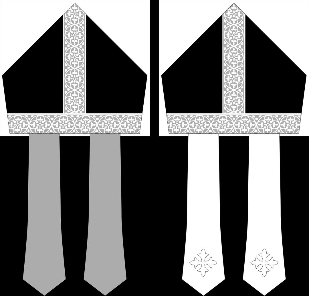 Bishop Mitre Sewing Pattern for Church Vestments - Etsy