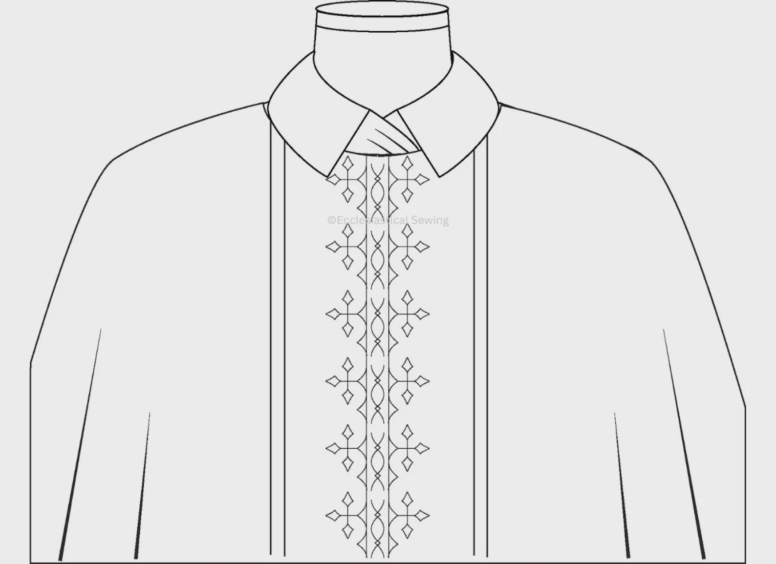 Amice Sewing Pattern for Priests, Pastors, or Clergy Style 6010 - Etsy