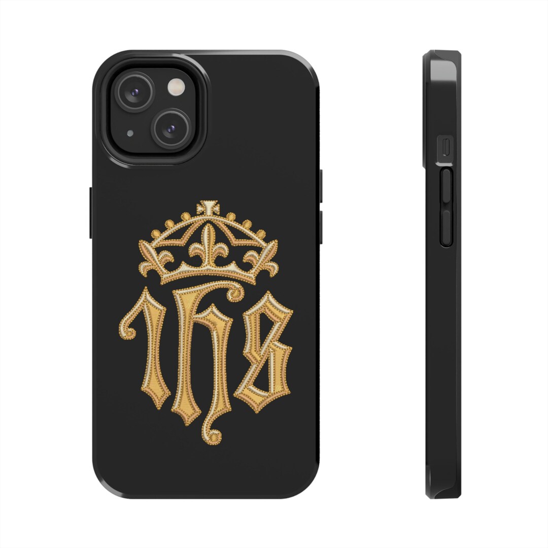 Elevate Your Style With the Exquisite Embroidered IHS Crown Phone Case ...