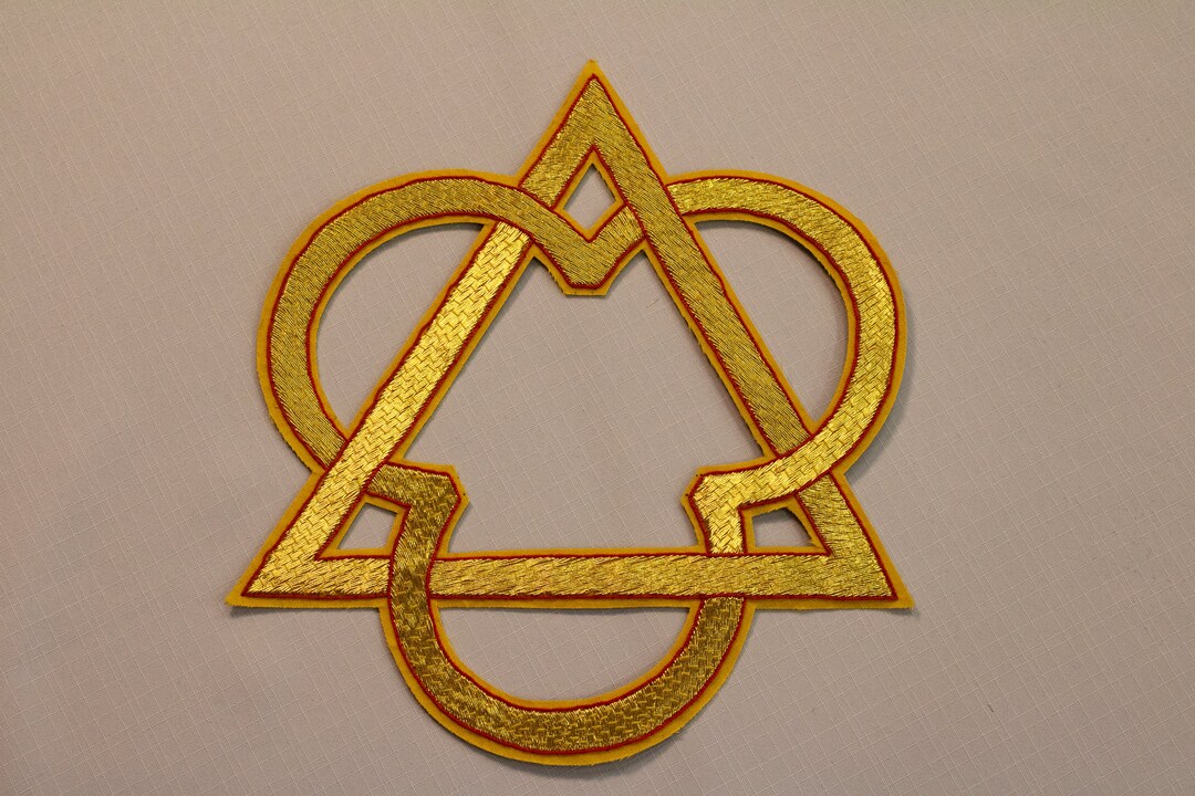 Trinity Goldwork Applique - Etsy