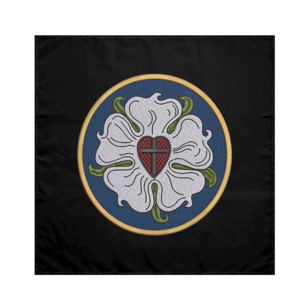 Napkins Christian Luther Rose Reformation Gift for Pastor Lutheran ...