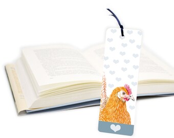 Chicken Bookmark - Etsy