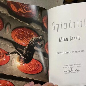 Easton Press Spindrift - Allen Steele SIGNED Sci-fi W/ COA - Etsy