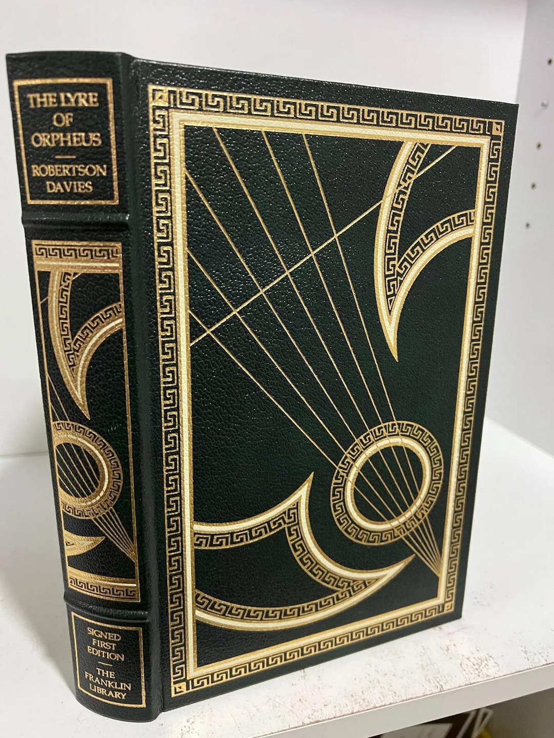 Franklin Library Lyre of Orpheus Robertson Davies SIGNED 1st Edition - Etsy
