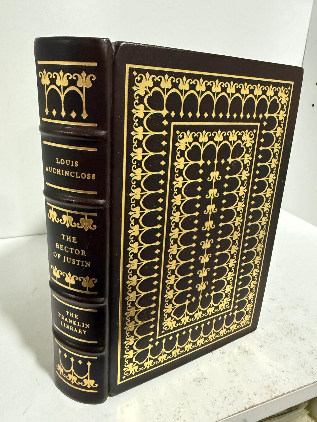 Franklin Library Rector of Justin by Louis Auchincloss SIGNED Limited ...