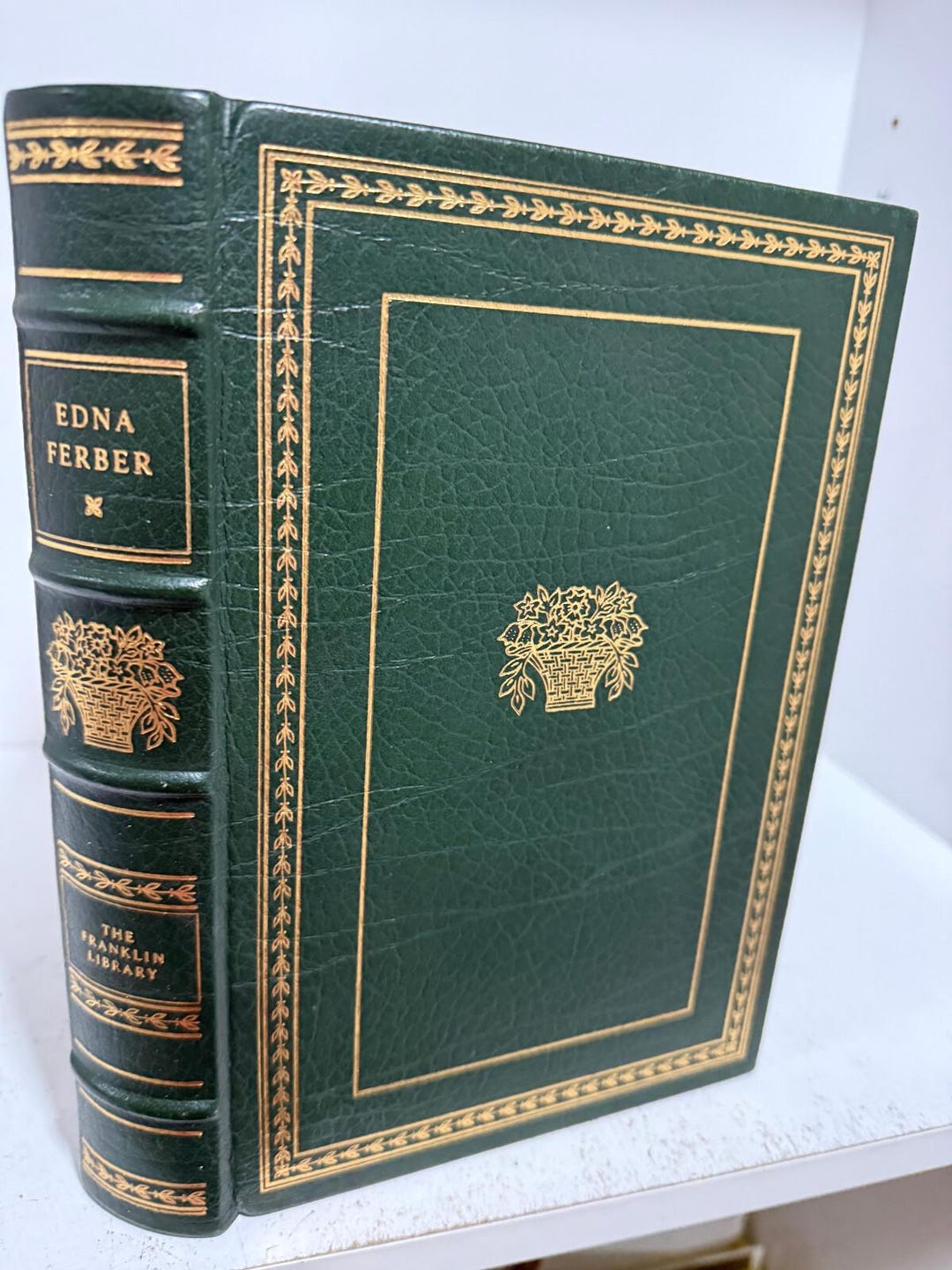 Franklin Library Ferber, Edna - One Basket Collected Stories Series - Etsy