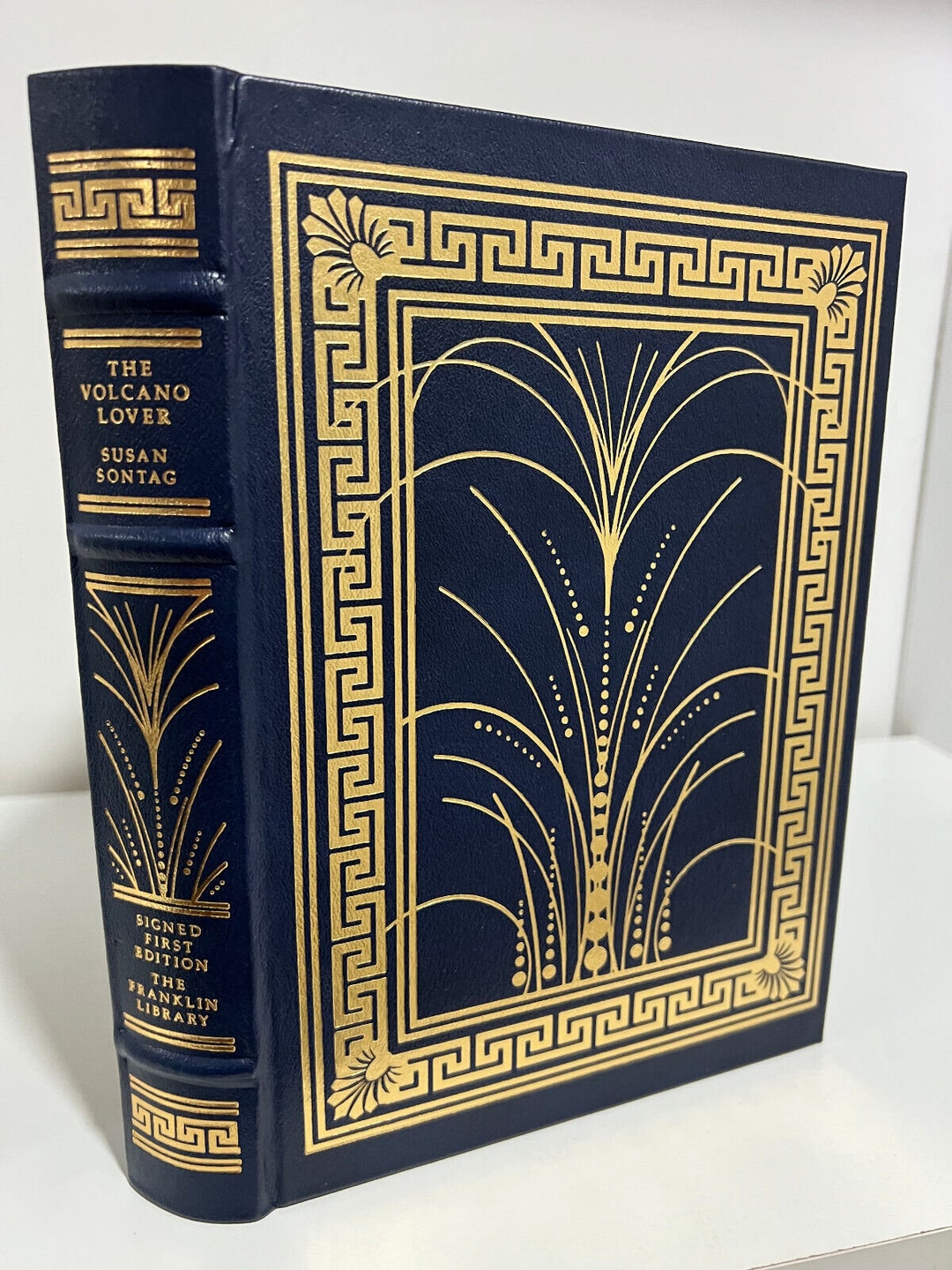 Franklin Library Volcano Lover Susan Sontag SIGNED 1st Edition - Etsy