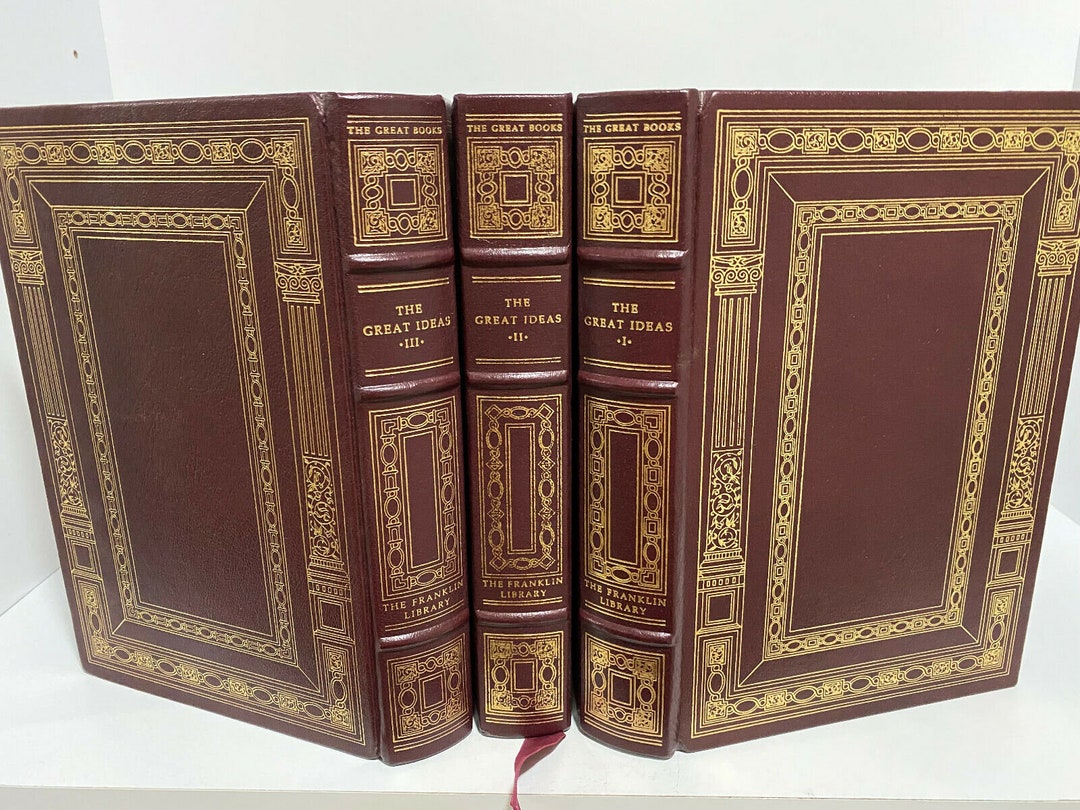 Franklin Library the Great Ideas 3 Vols Syntopicon of Great Books ...