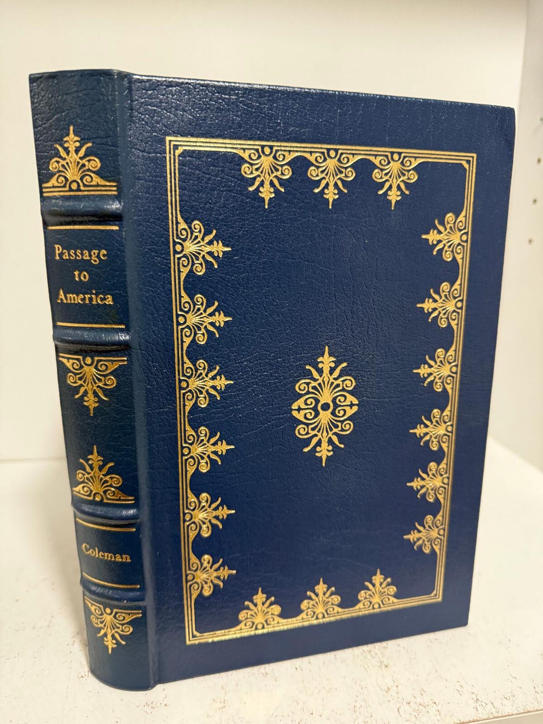 Easton Press Passage to America - Terry Coleman American History - Etsy