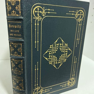Easton Press Horowitz: His Life and Music - Harold Schonberg SIGNED 1st ...