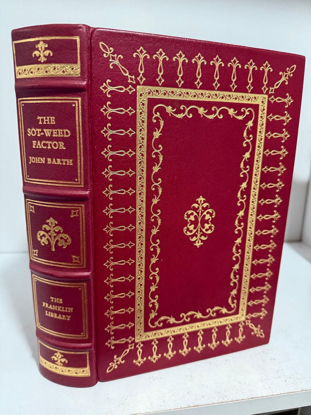 Franklin Library Sot-weed Factor by John Barth SIGNED Limited Edition ...