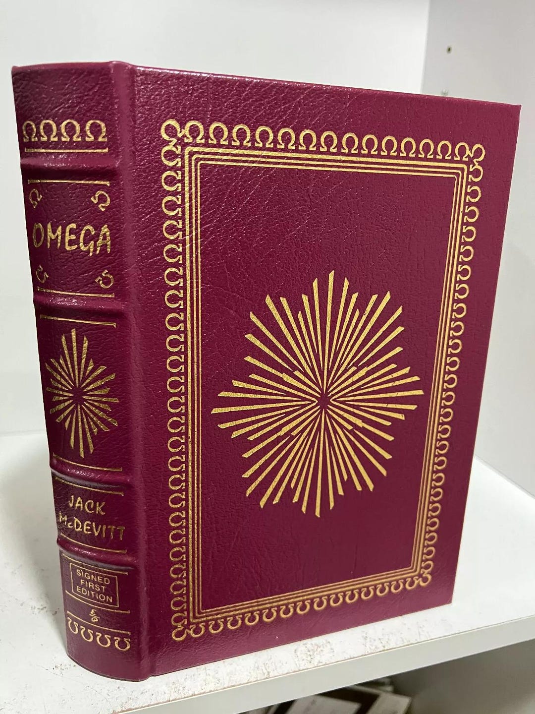 Easton Press Omega - Jack Mcdevitt SIGNED Sci-fi 1st Editions W/ COA - Etsy