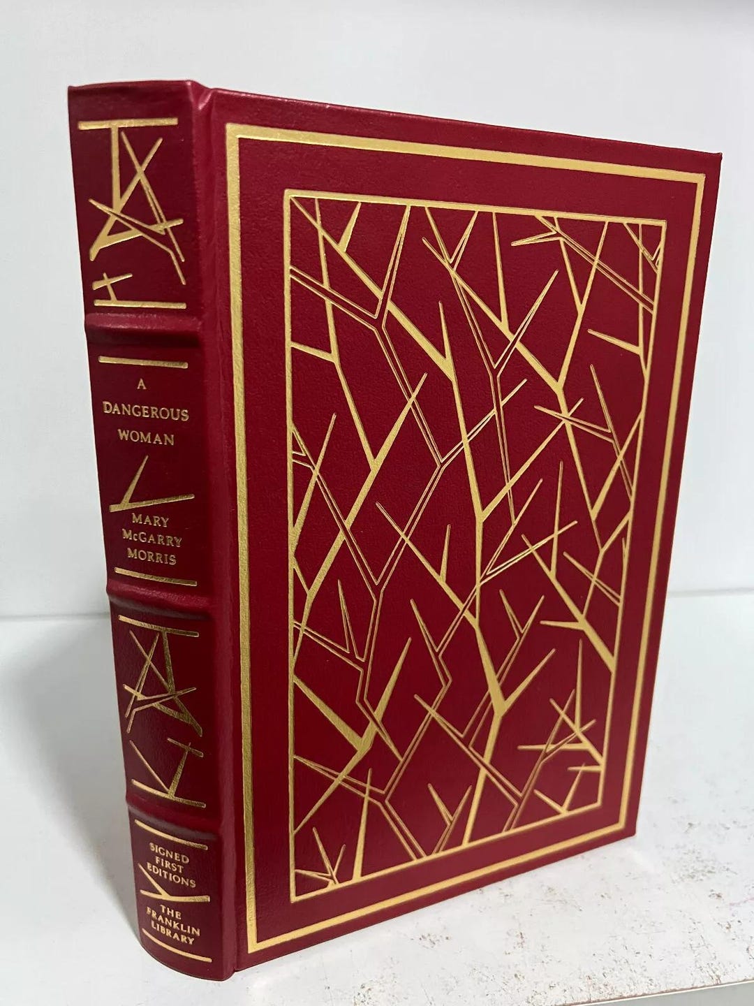 Franklin Library Dangerous Woman - Mary Mcgarry Morris SIGNED 1st ...
