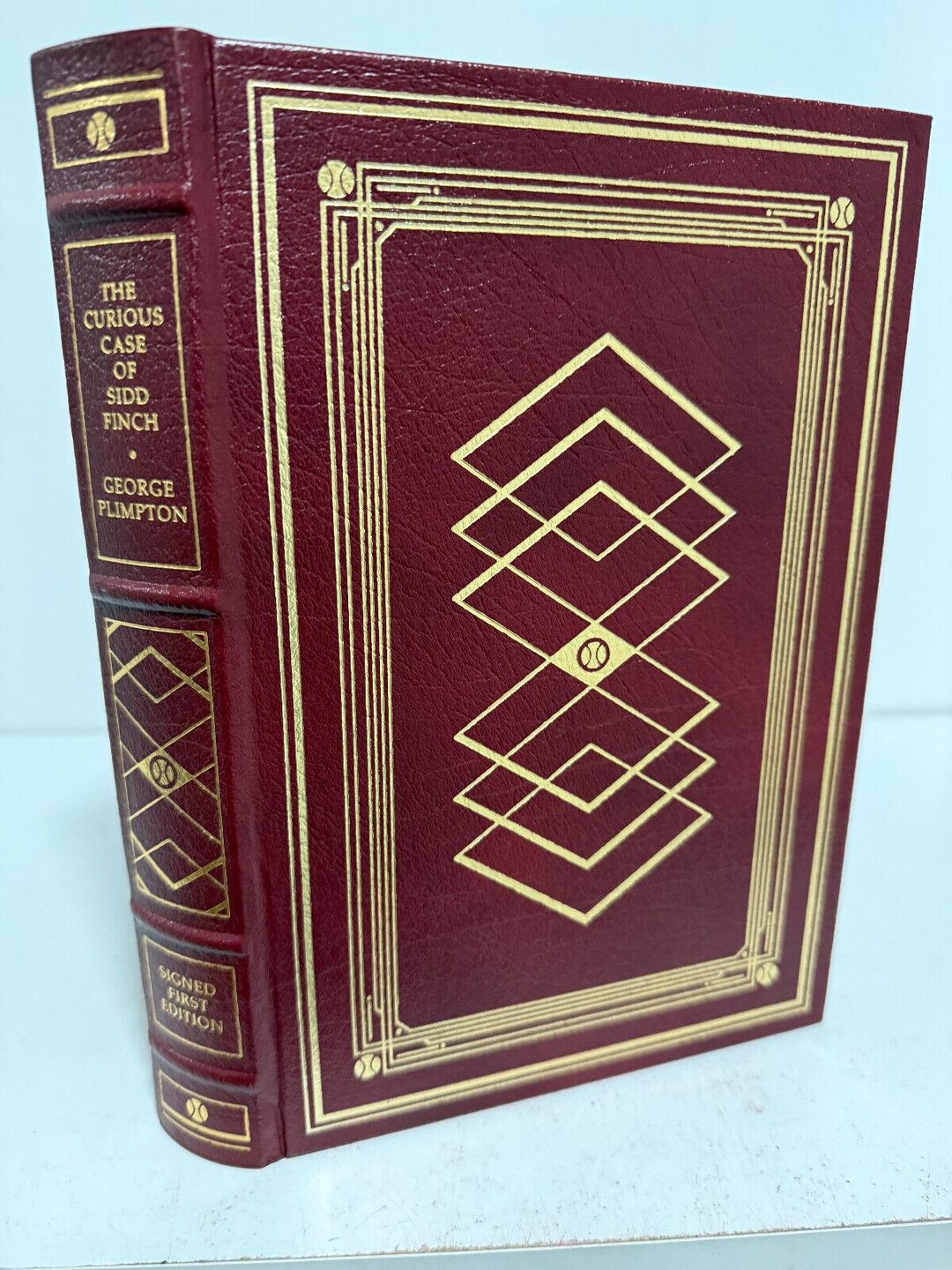 Franklin Library Curious Case of Sidd Finch - George Plimpton SIGNED ...