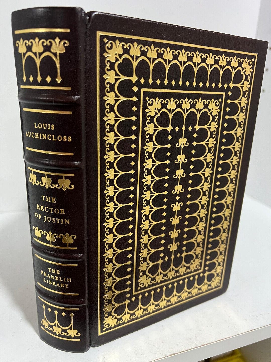 Franklin Library Rector of Justin by Louis Auchincloss SIGNED Limited ...