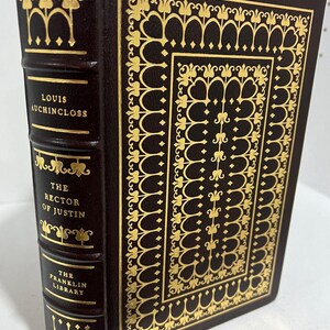 Franklin Library Rector of Justin by Louis Auchincloss SIGNED Limited ...