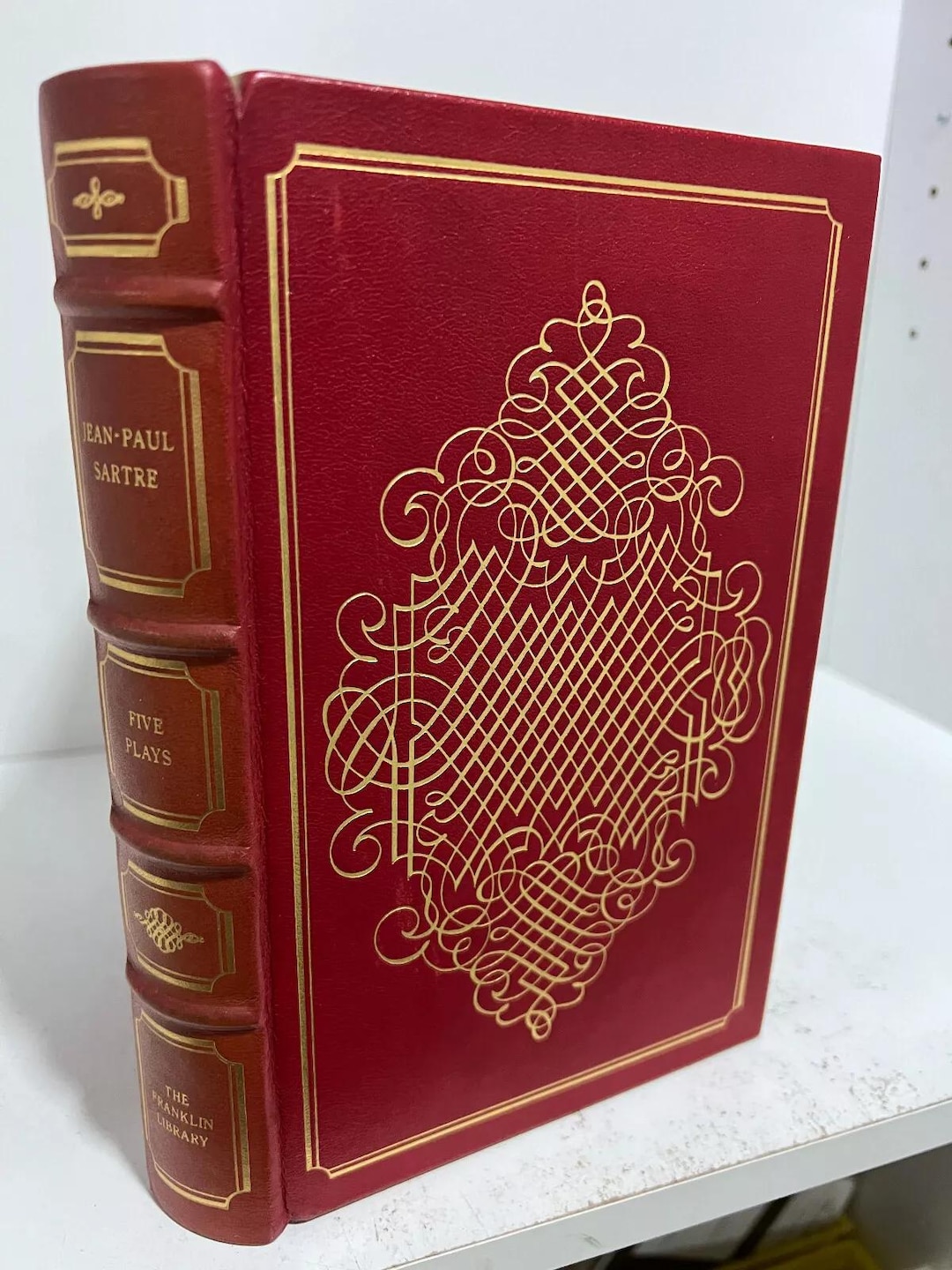 Franklin Library Jean-paul Sartre - Five Plays SIGNED Limited Edition - Etsy