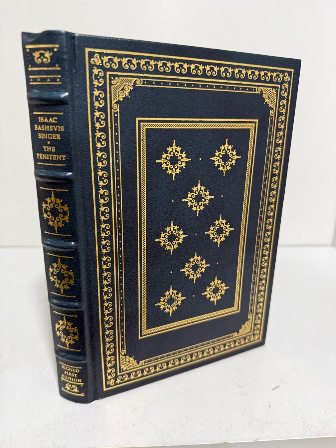 Franklin Library the Penitent - Isaac B. Singer SIGNED 1st Edition - Etsy