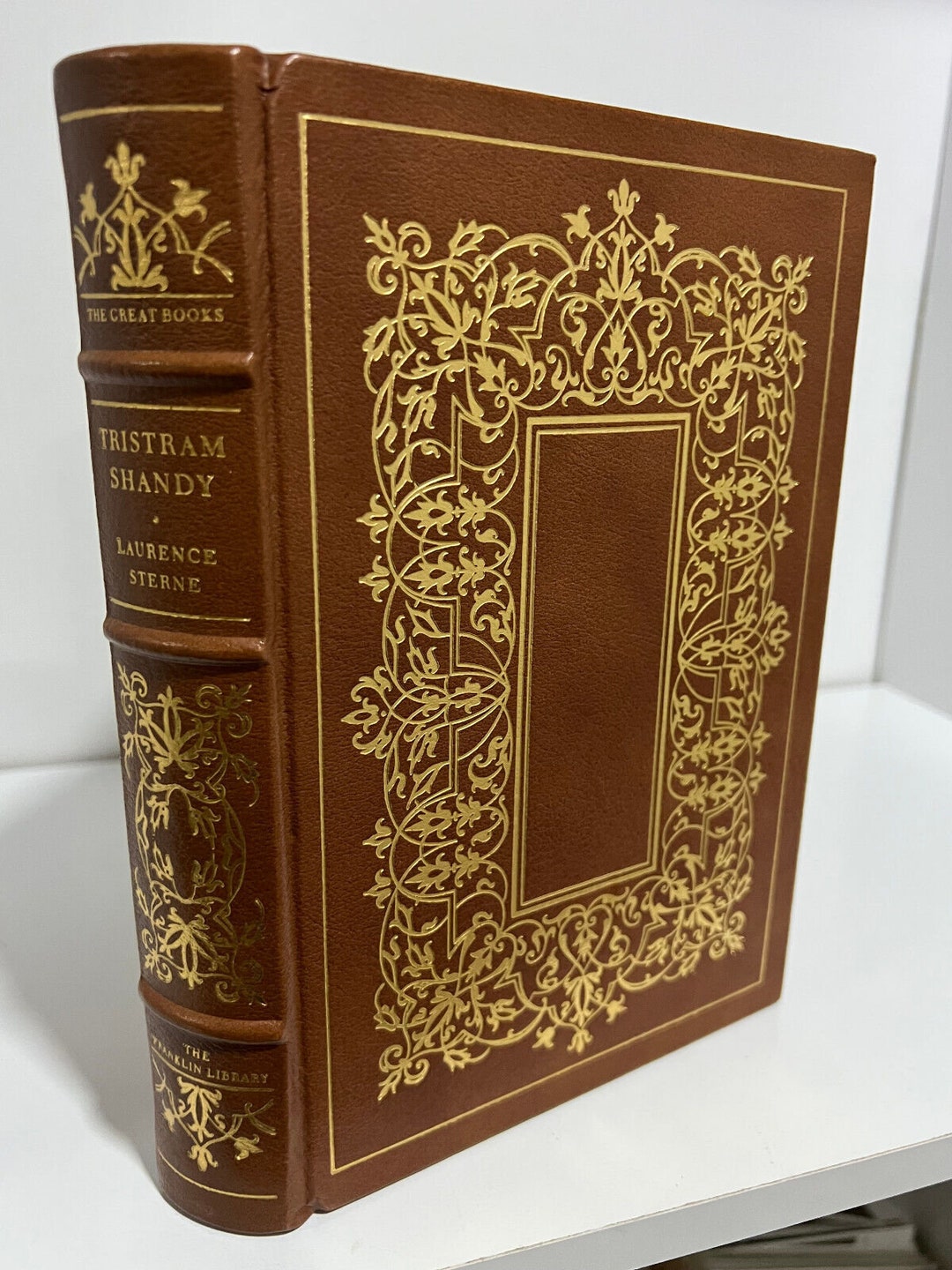 Franklin Library Tristram Shandy by Laurence Sterne Western World Series - Etsy