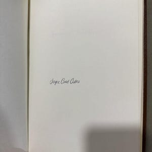 Franklin Library Mysteries of Winterthurn - Joyce Carol Oates SIGNED ...