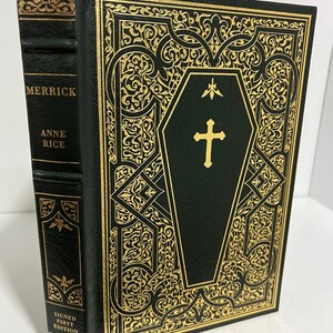 Franklin Library Merrick by Anne Rice SIGNED 1st Edition - Etsy