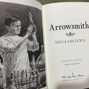 Easton Press Arrowsmith by Sinclair Lewis - Etsy
