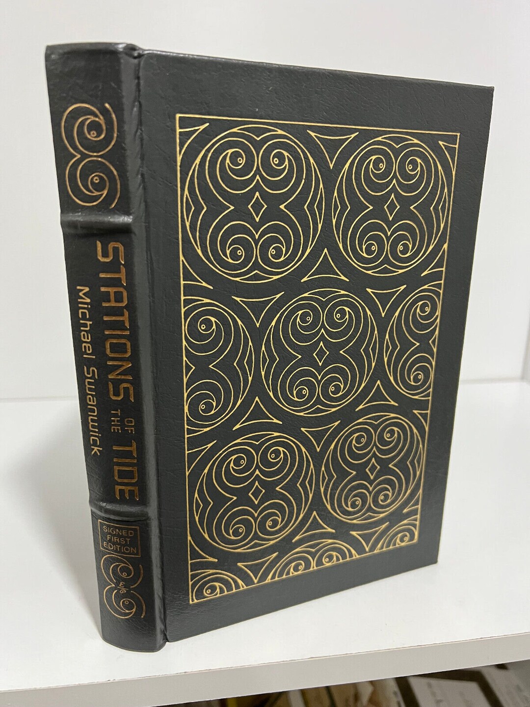 Easton Press Stations of the Tide - Michael Swanwick SIGNED 1st Ed Sci ...