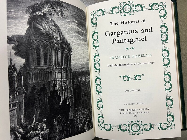 Franklin Library Rabelais, Francois - Gargantua and Pantagruel 2 V ...