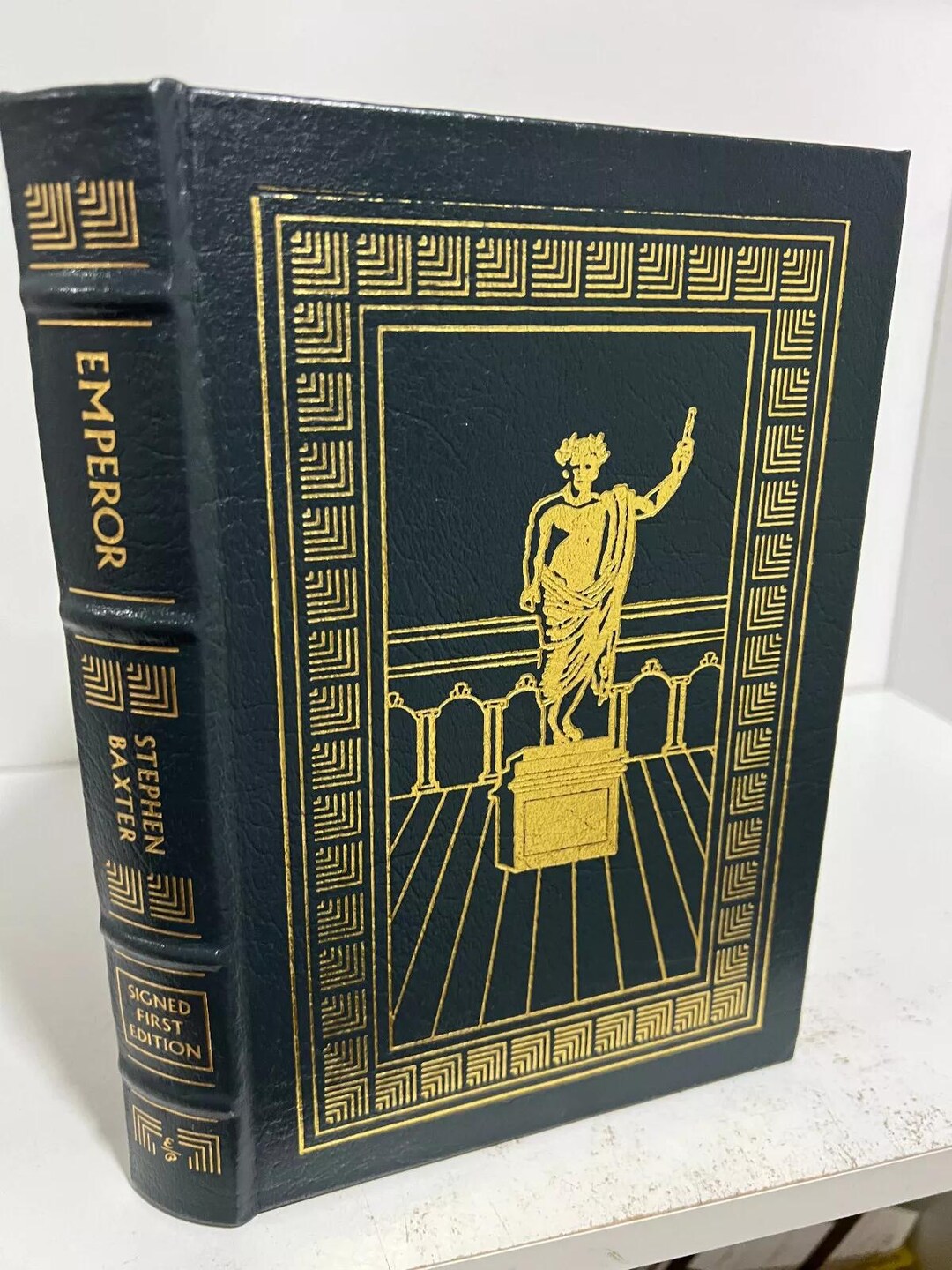 Easton Press Emperor - Stephen Baxter SIGNED Sci-fi 1st Editions W/ COA ...