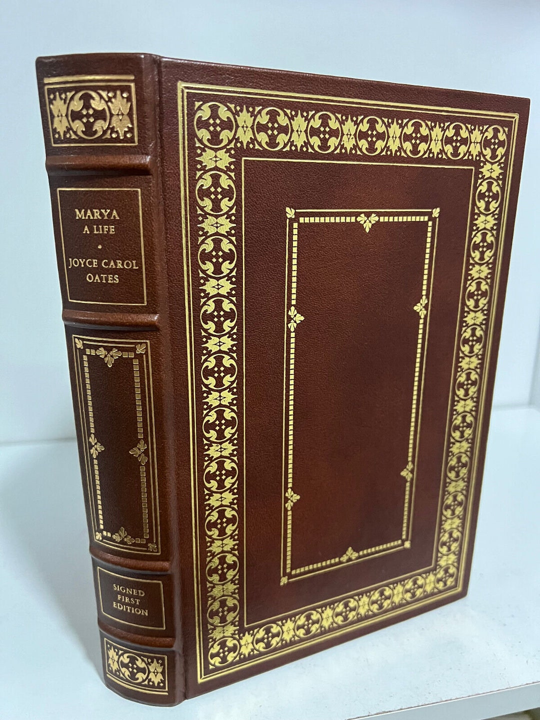 Franklin Library Marya A Life by Joyce Carol Oates SIGNED 1st Edition ...