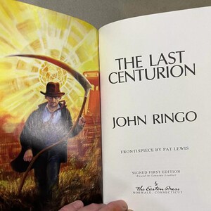 Easton Press Last Centurion - John Ringo SIGNED Sci-fi 1st Ed COA - Etsy