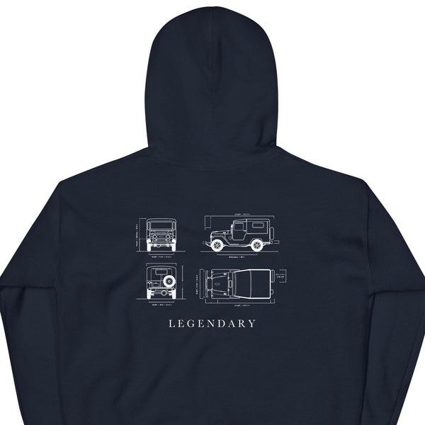 Toyota Land Cruiser Sweatshirt - Etsy