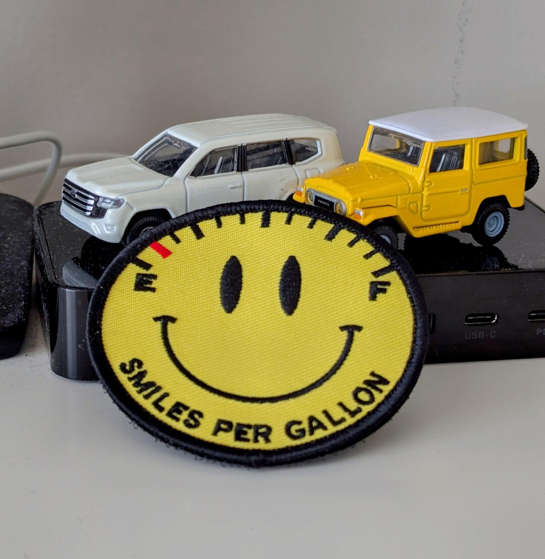 Overland Patches Smiles per Gallon Patch Bad Mpg Toyota Land Cruiser ...