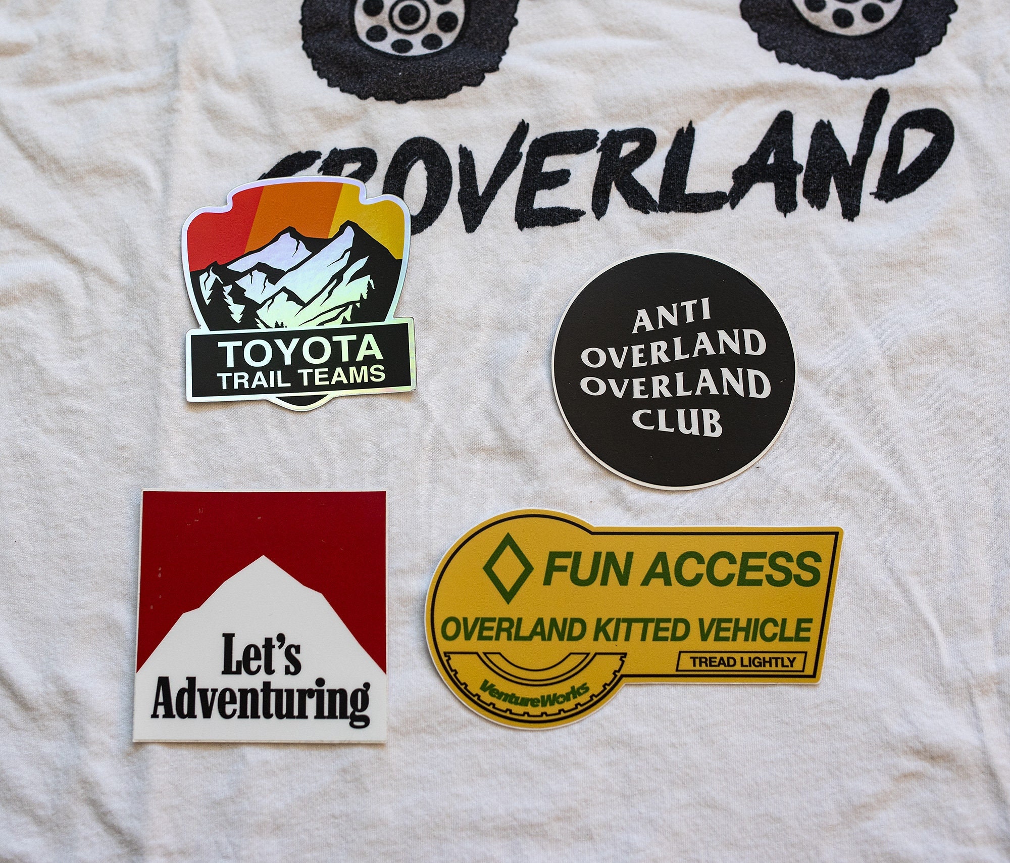 Funny Overland Decals Toyota Trail Teams Heritage Sticker - Etsy UK