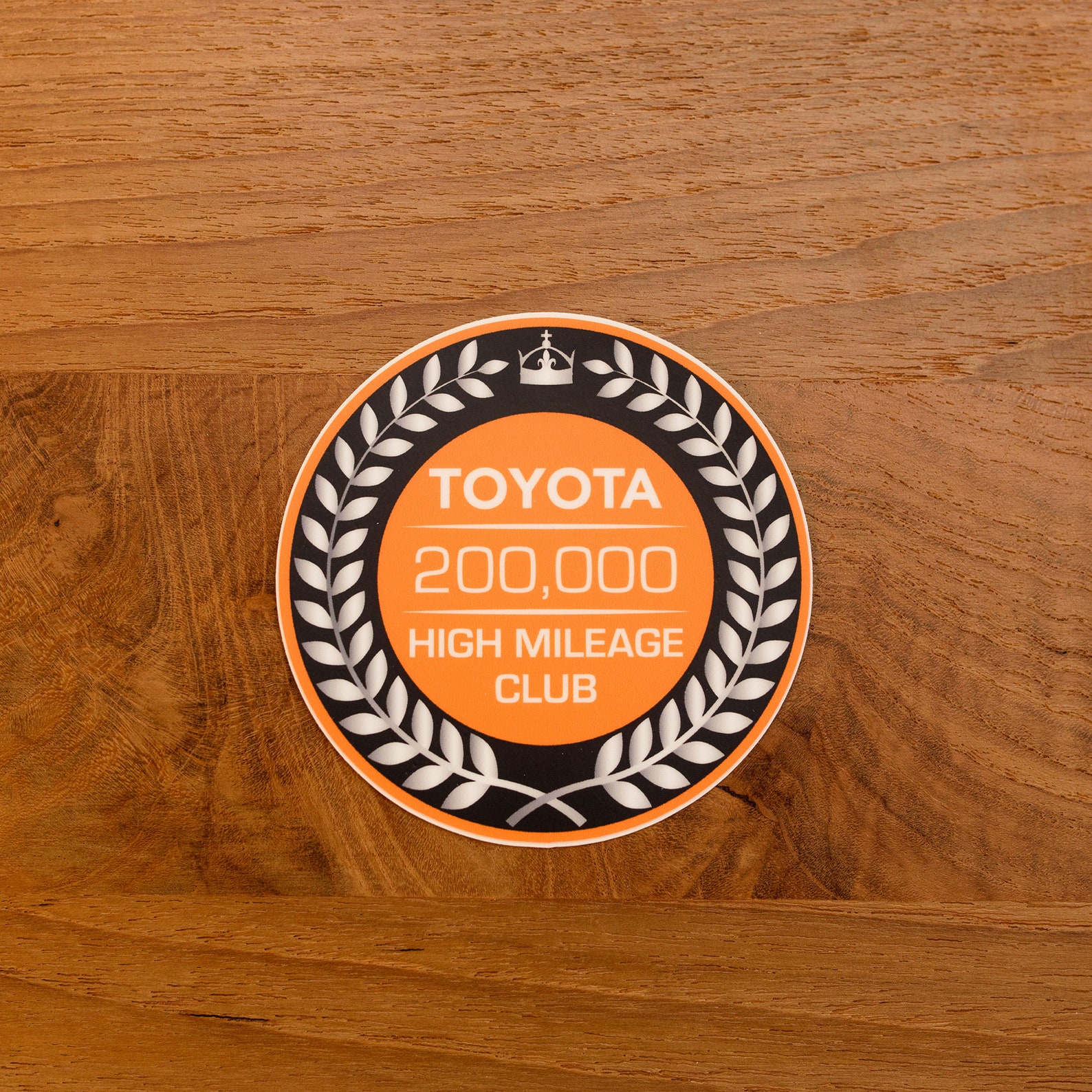 Toyota High Mileage Club Sticker Decal 100k 200k 300k 400k - Etsy