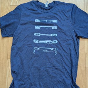 Toyota 4runner Shirt Evolution TRD Pro SR5 T100 Hilux Surf Offroad 22re ...