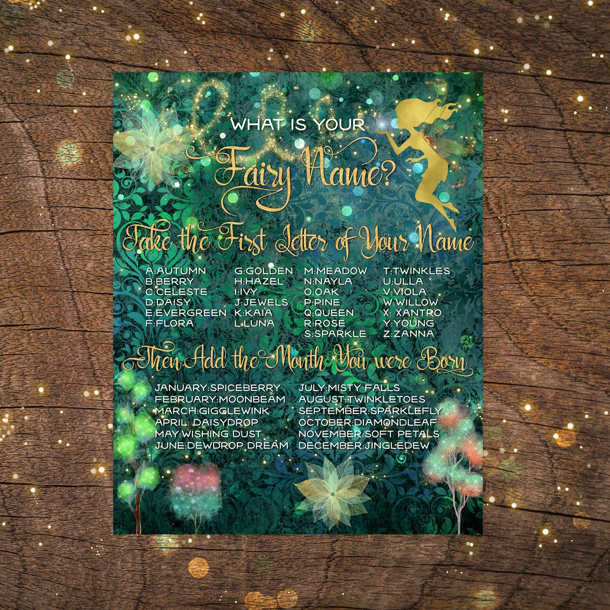 Enchanted Forest Invitation Fairy Invitation Enchanted - Etsy