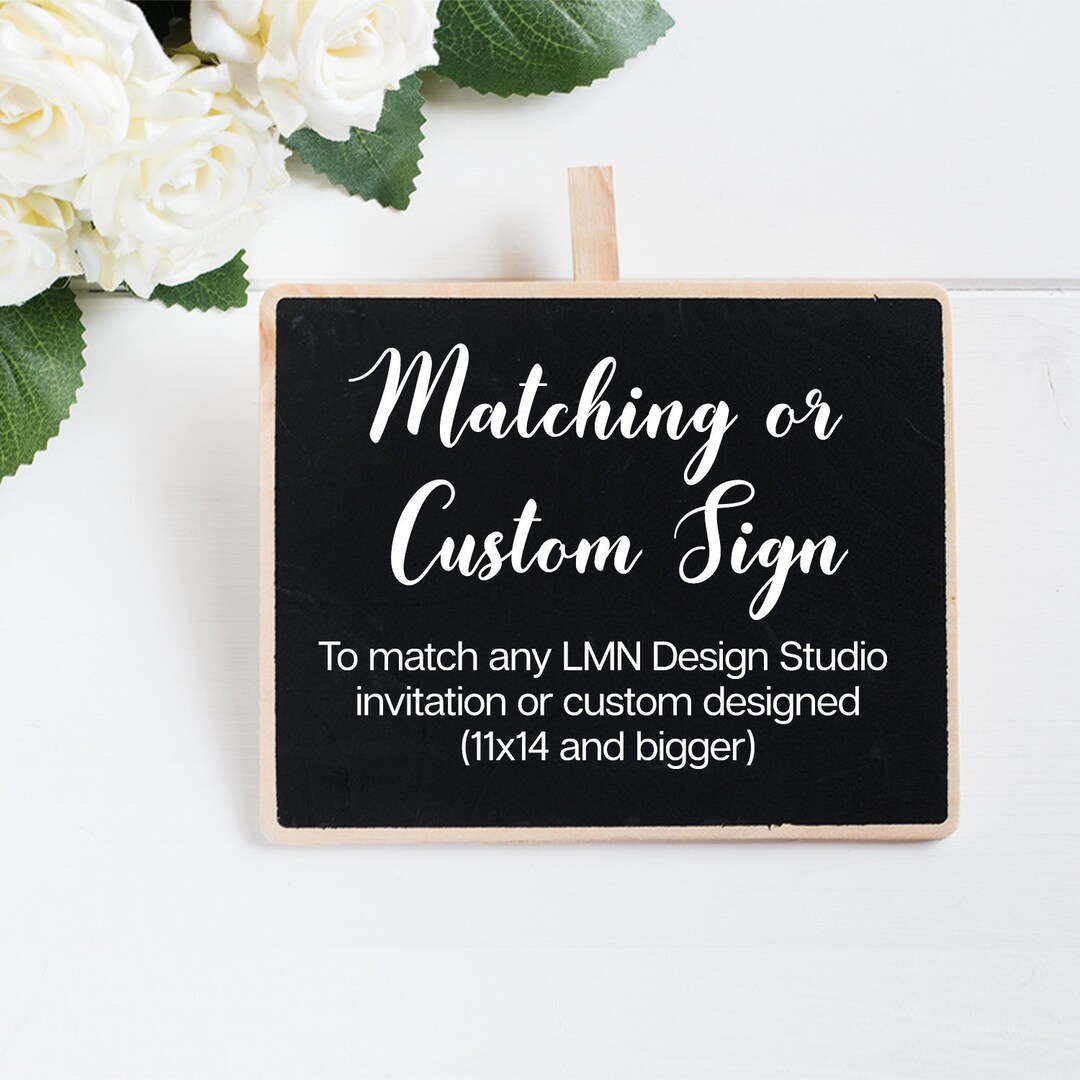 Custom Printable Sign Welcome Sign Matching Sign Custom - Etsy