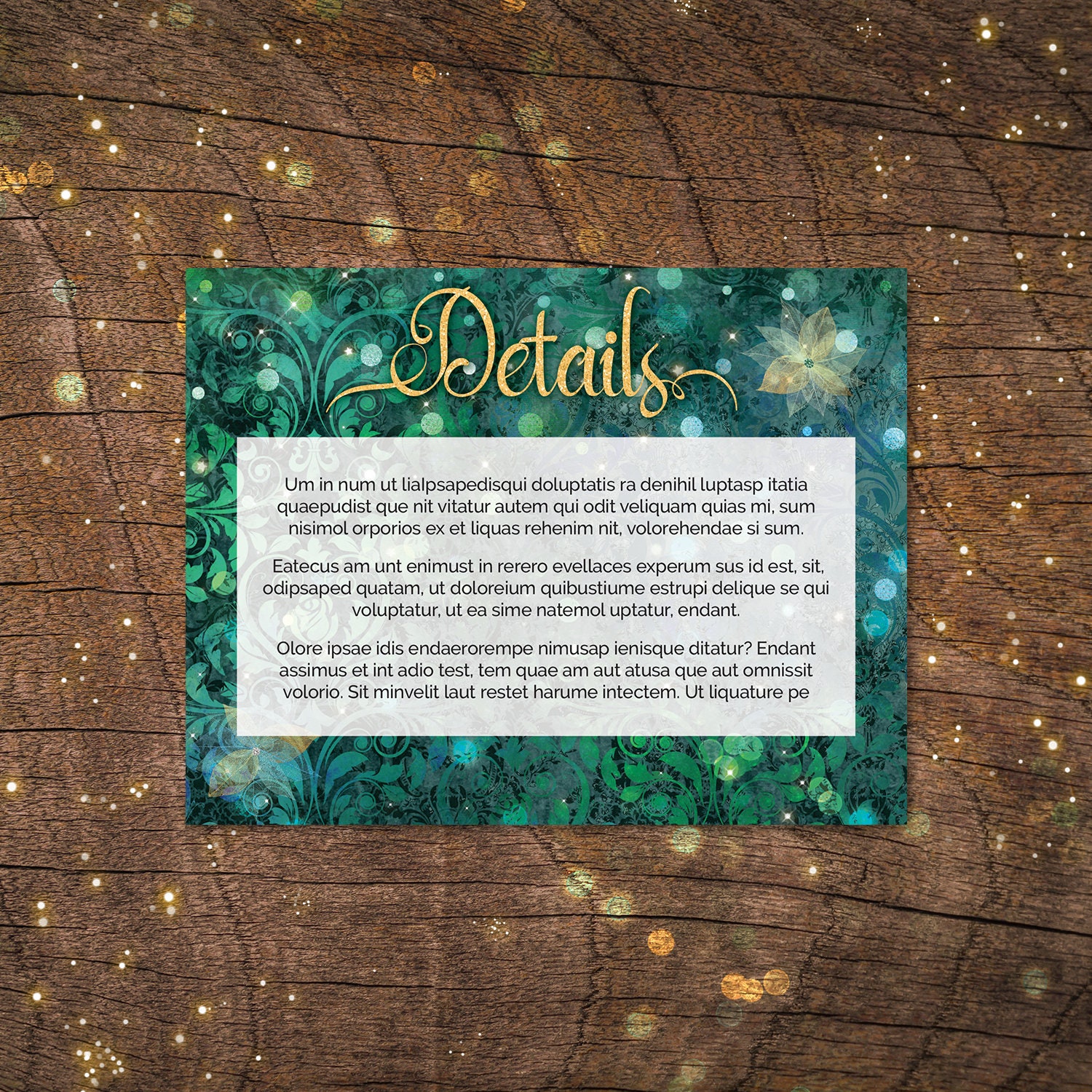 Enchanted Wedding Invitation Enchanted Forest Wedding - Etsy Canada