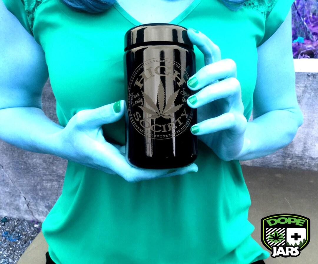 Dope Jars 500ml Herb Storage Stash Jar With Dope Designs - Etsy