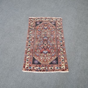 3x4 Antique Persian Rug,vintage Persian Rug,4.1 X 2.6 Ft İnterior ...