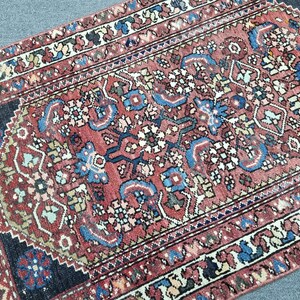 3x4 Antique Persian Rug,vintage Persian Rug,4.1 X 2.6 Ft İnterior ...