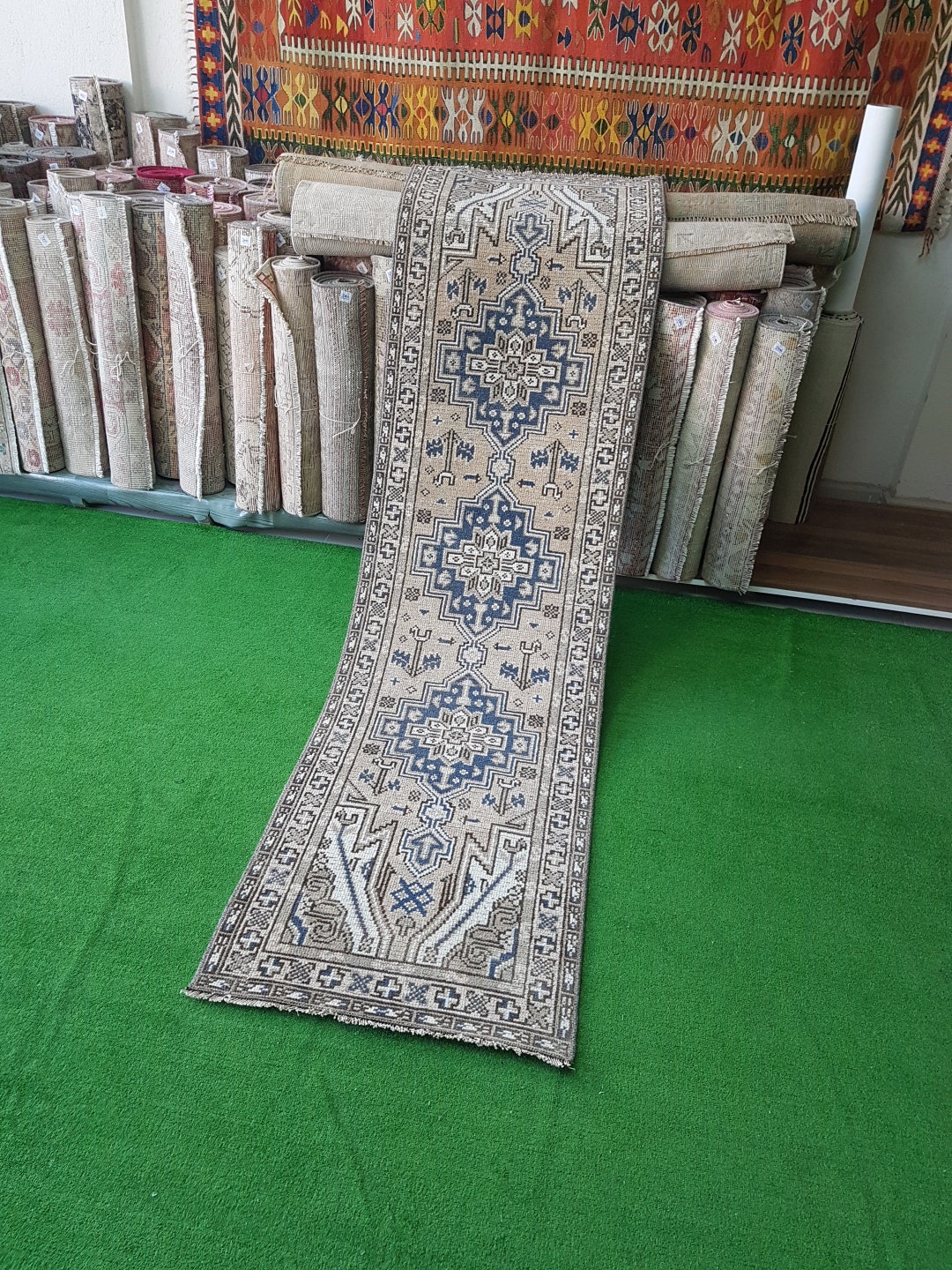 Vintage Kitchen Runner Rughall Runner Rug2'3'' X - Etsy