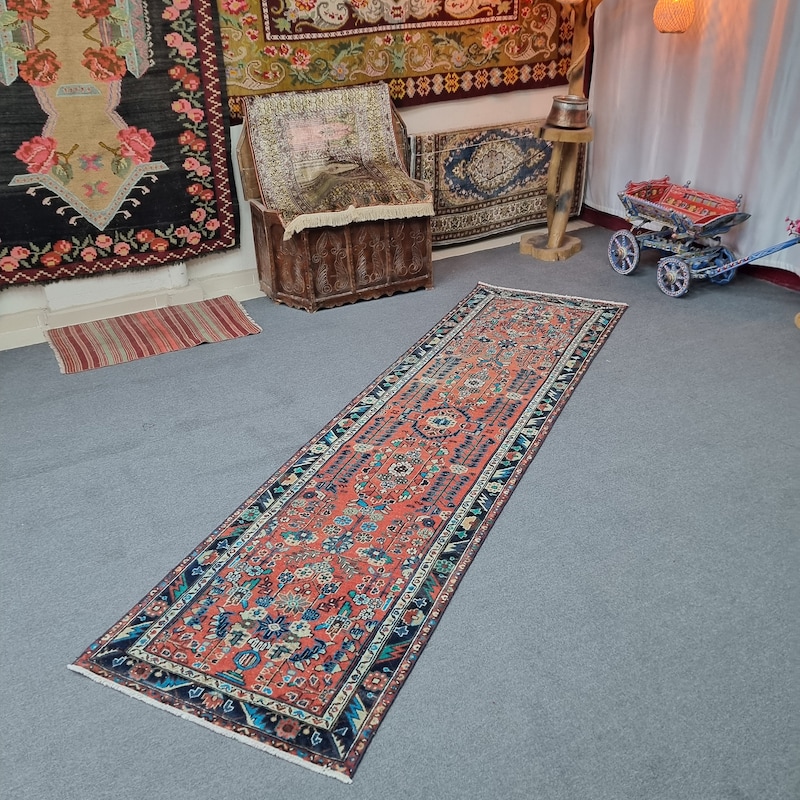 Red Rug Runner - Etsy